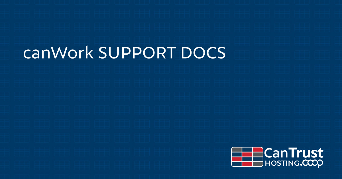 CanWork Cloud Docs | canWork Cloud